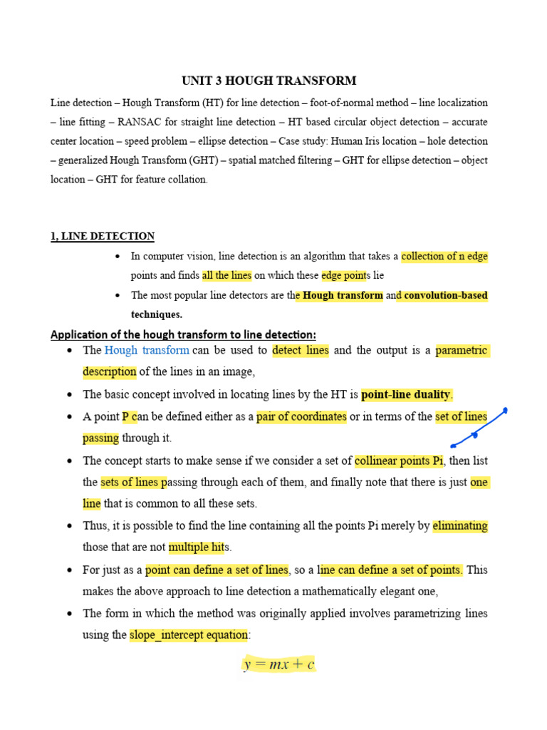 Unit3 CV | PDF | Ellipse | Applied Mathematics