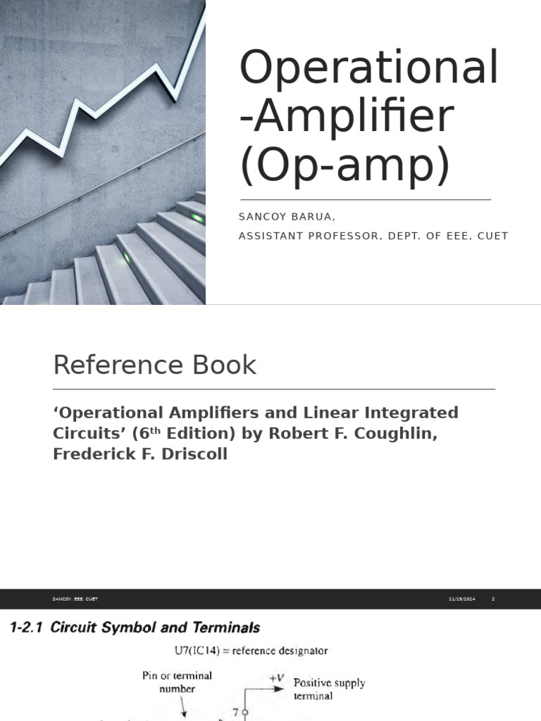 Opamp | PDF | Electronic Filter | Amplifier