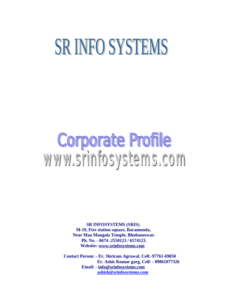 Software Development Company Profile | PDF | World Wide Web | Internet ...