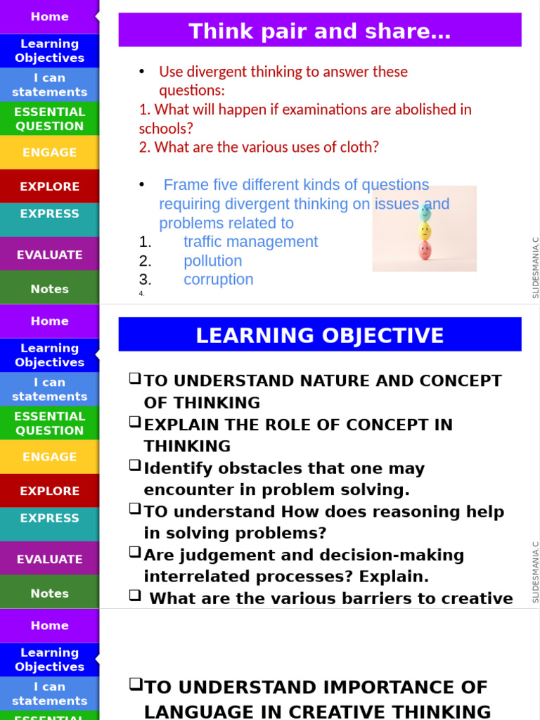 Chapter Thinking | PDF | Thought | Reason