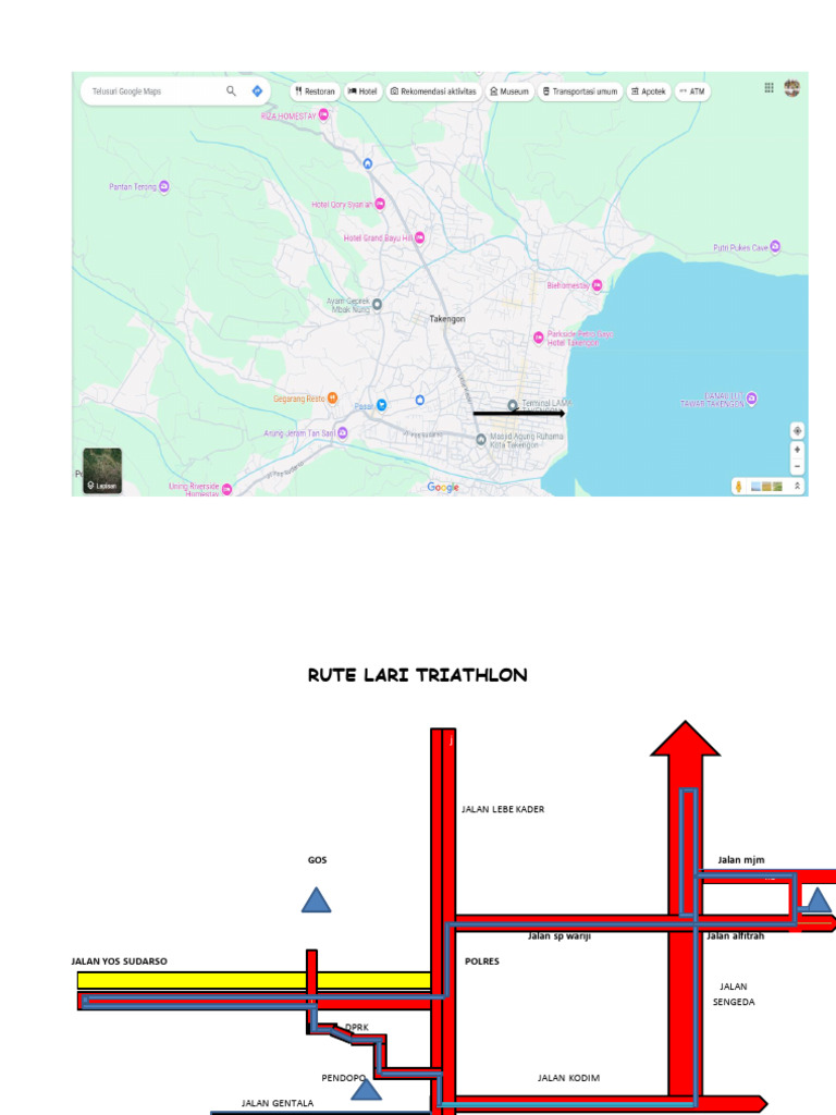 Rute Lari Triathlon | PDF