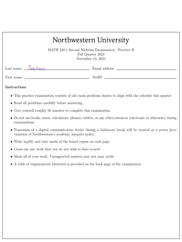 23fq M2 Pracb Sol Pdf Trigonometric Functions Speed