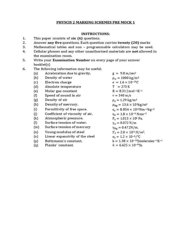 FINAL MS PHY 2 2024 | PDF | Electron | Waves