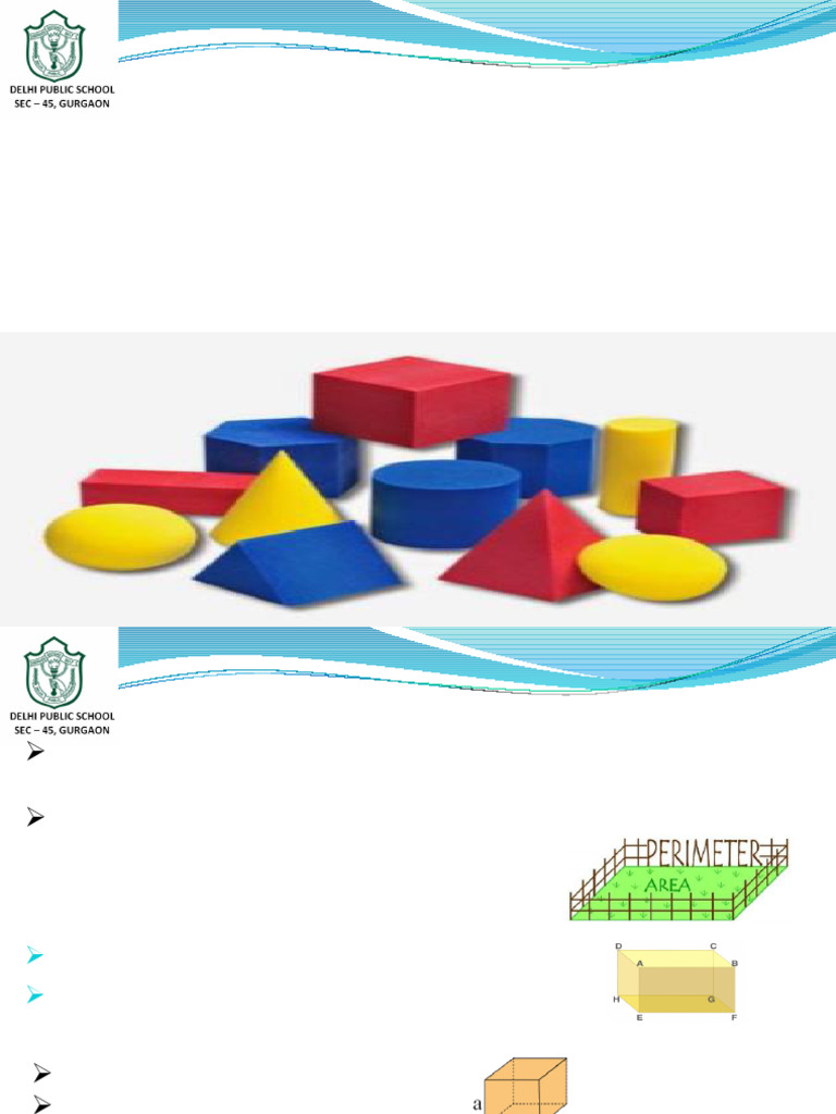 8 Maths PPT 6 (Mensuration) | PDF | Volume | Length