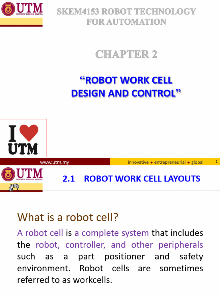02-Chapter 2-Part 1 Robot Work Cell Design and Control - 230821 ...