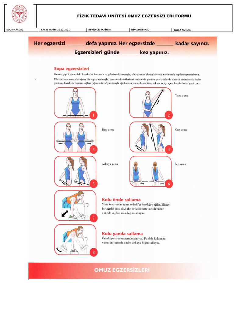 Omuz Egzersiz Formupdf | PDF