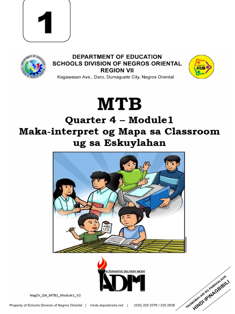 NegOr Q4 MTB1 Module1 V2 | PDF