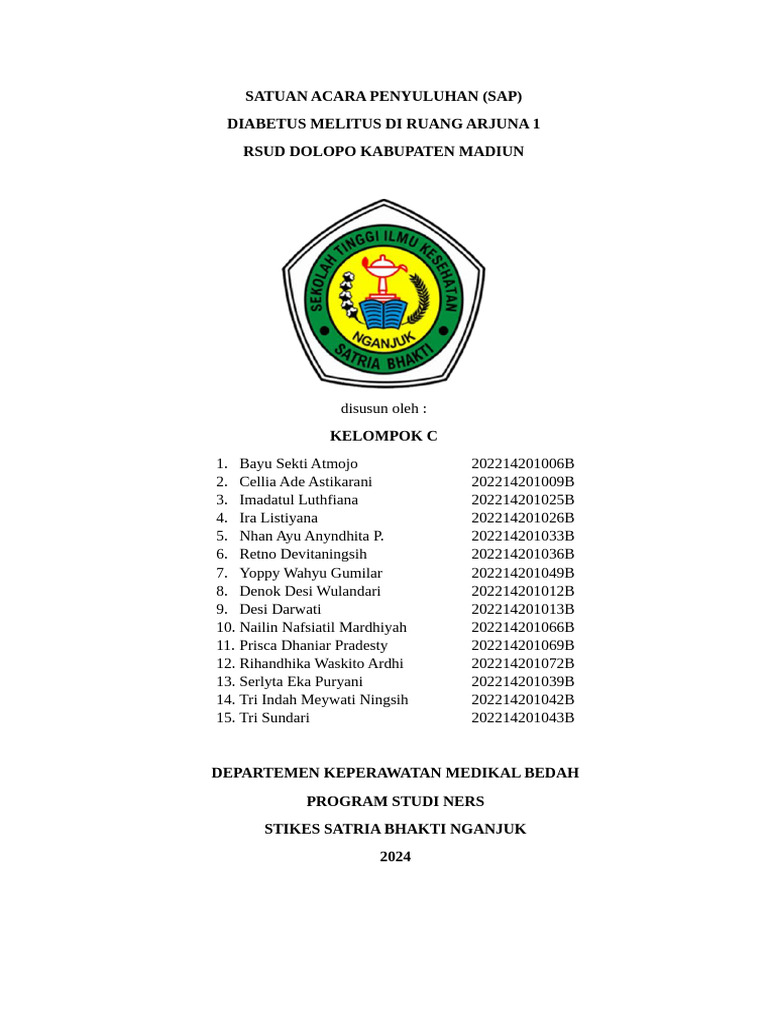 SAP DM KEL.C ARJUNA 1 Fix | PDF