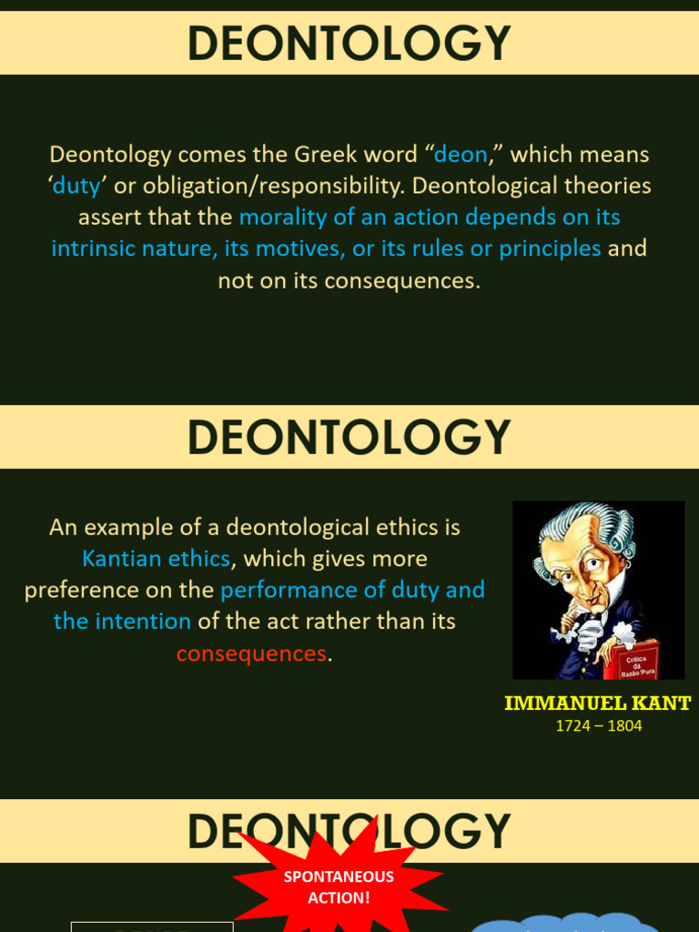 DEONTOLOGY | PDF