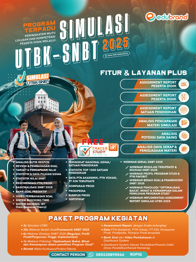 Simulasi dan Webinar SNBT 2025 | PDF | Bisnis