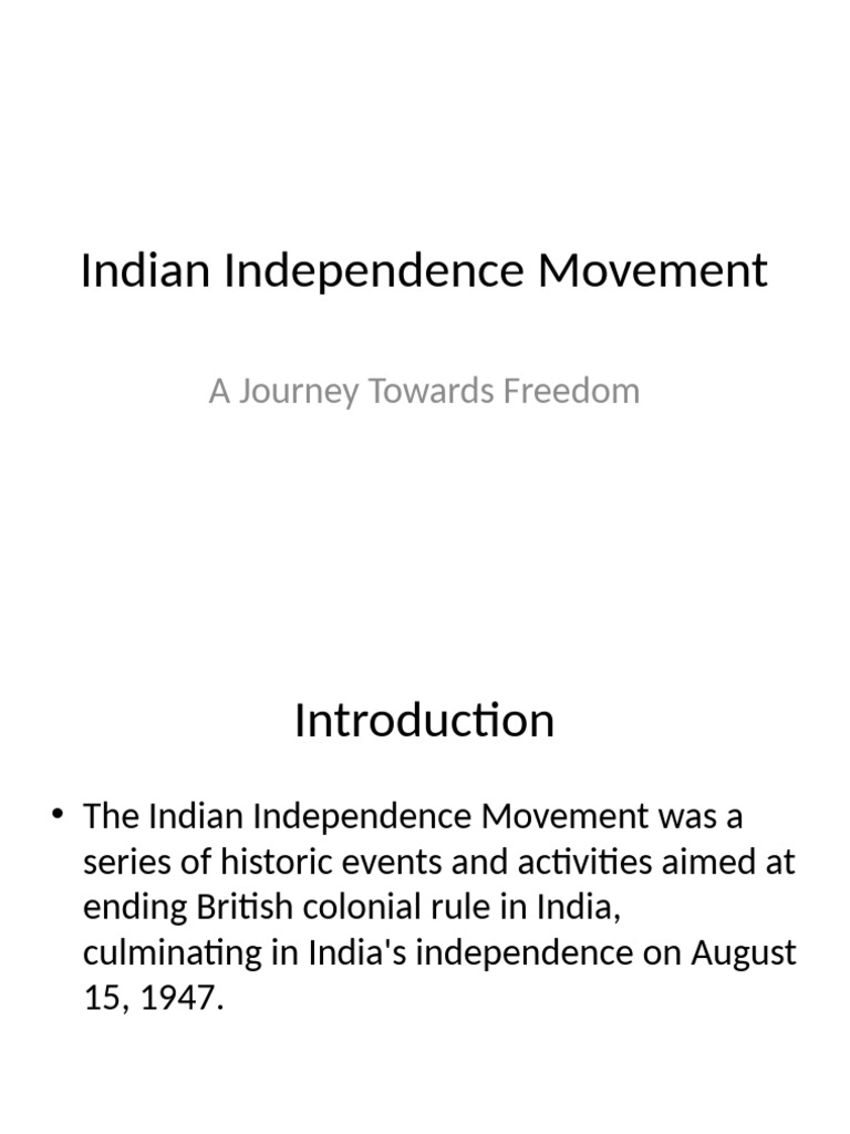 Indian Independence Movement | PDF | Travel | History