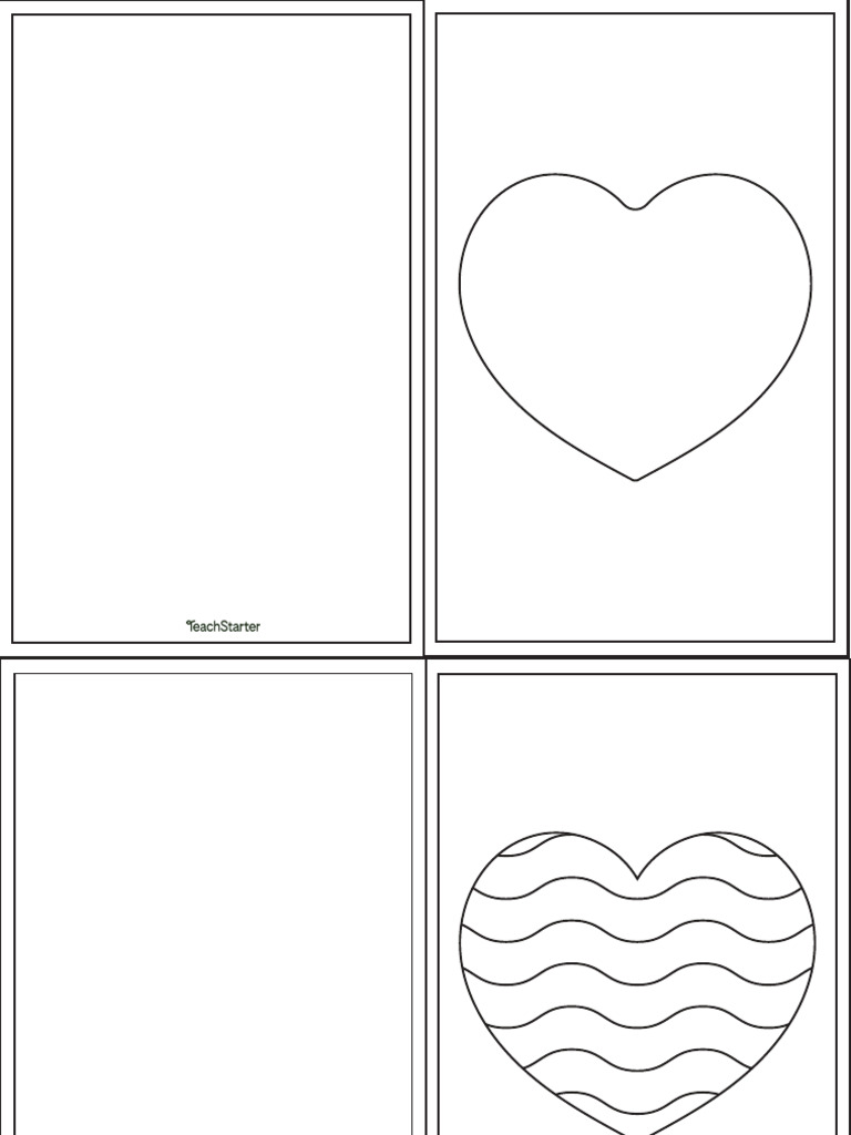 Blank Heart Cards US | PDF