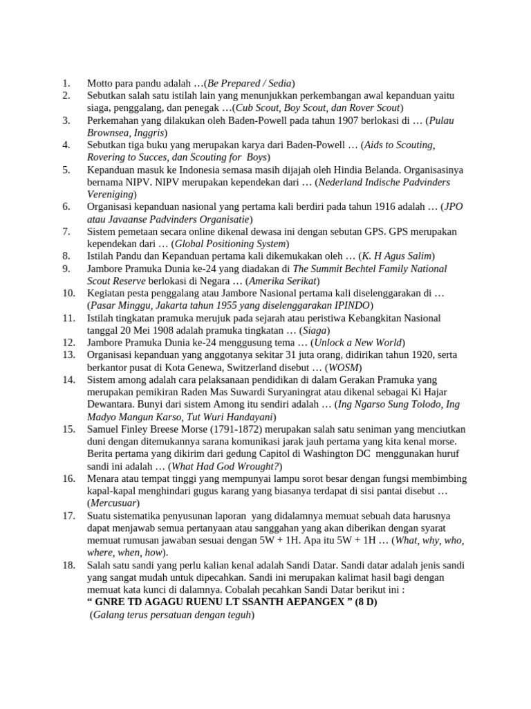 Contoh Soal PUK Kegiatan LT 2 | PDF | Ilmu Sosial | Perjalanan