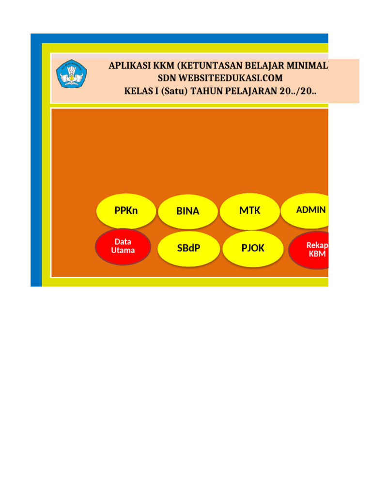 KKM KELAS 1 (Edit) | PDF