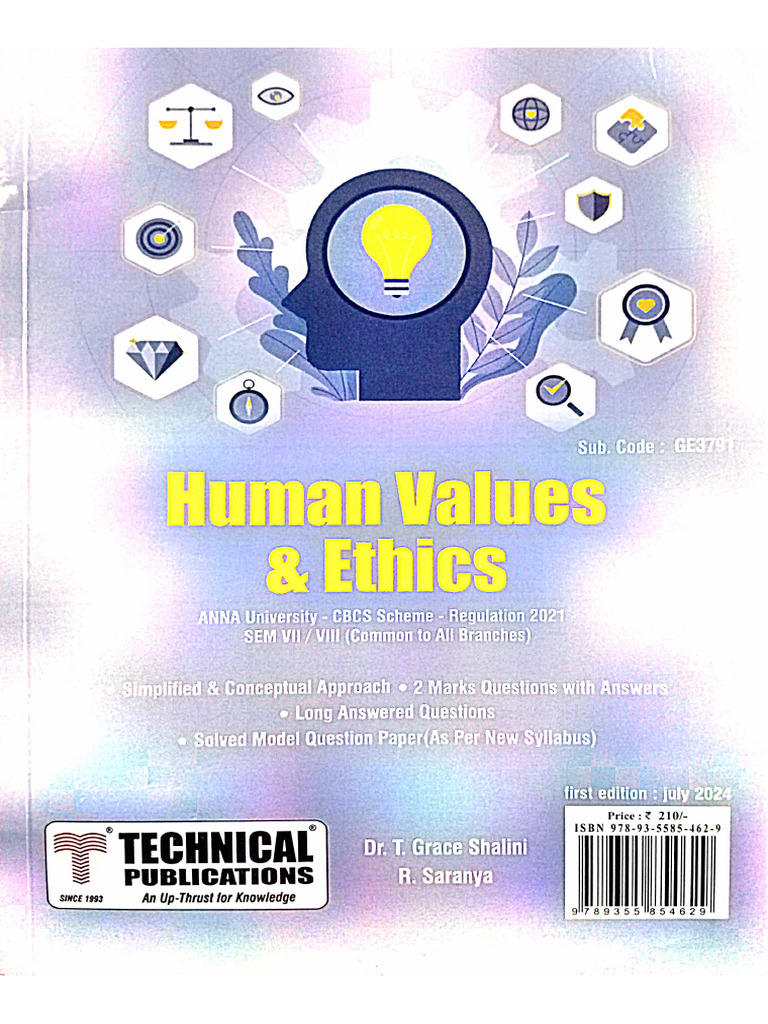 Humans Values and Ethics | PDF