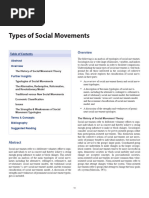 Aberle's Types of Social Movements | PDF | Social Movements | Society