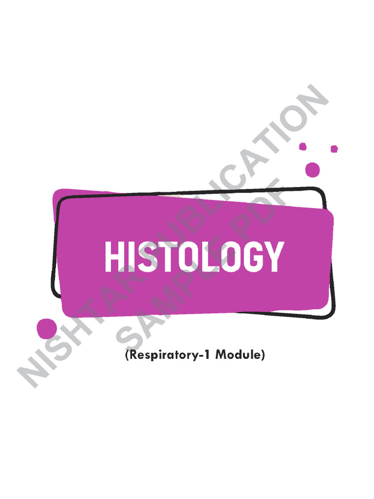 Histology Respo | PDF