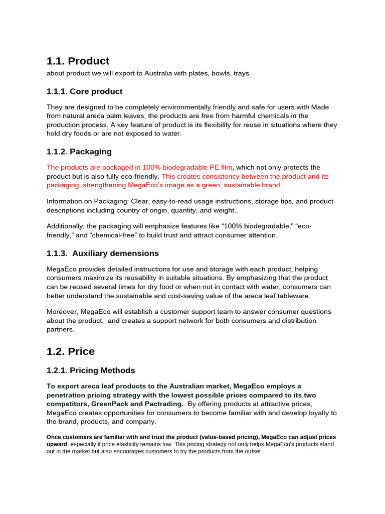 Thuyet Trinh Marqt | PDF | Pricing | Packaging And Labeling