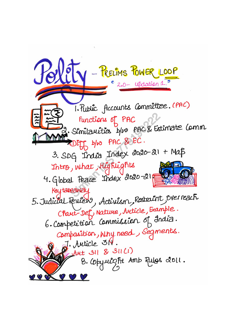 Polity Prelims Loop 2 PDF | PDF