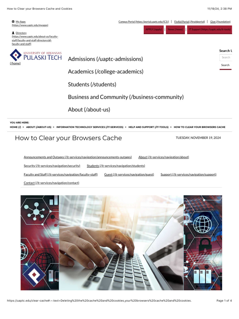 How To Clear Your Browsers Cache and Cookies | PDF | Http Cookie | Computing