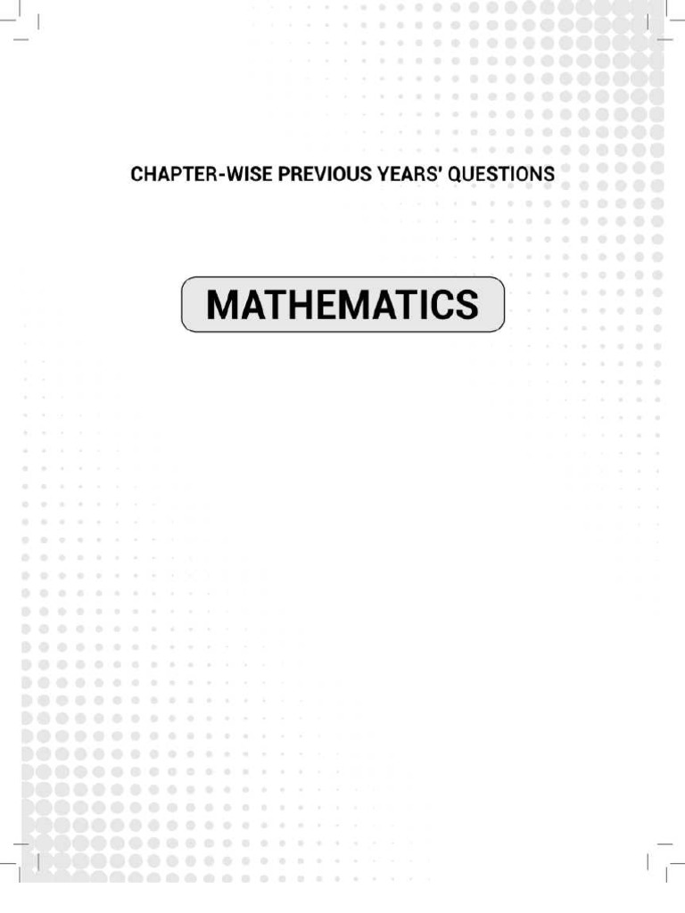CBSE-X Chapterwise (Previous Years) Qs - Science & Mathematics - Final - 11zon | PDF