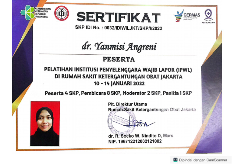 Sertif IPWL 2022 | PDF