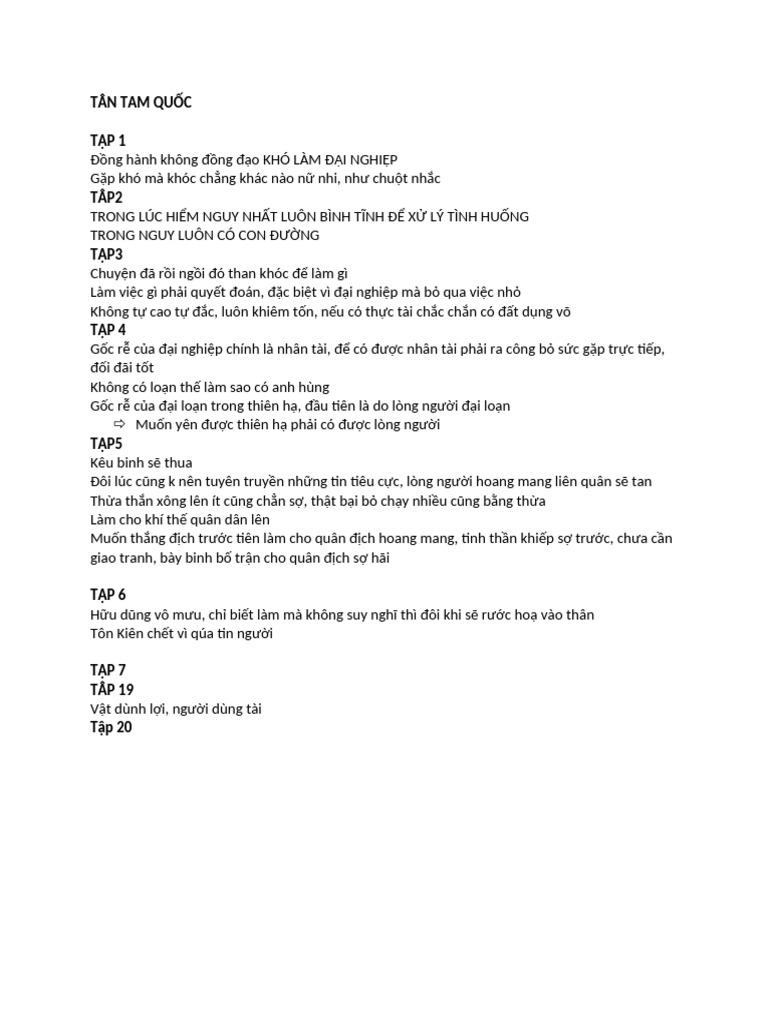 TÂN TAM QUỐC | PDF