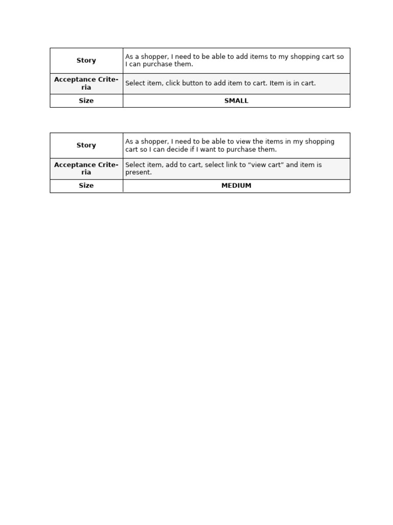 Sample Stories | PDF | Business | Finance & Money Management