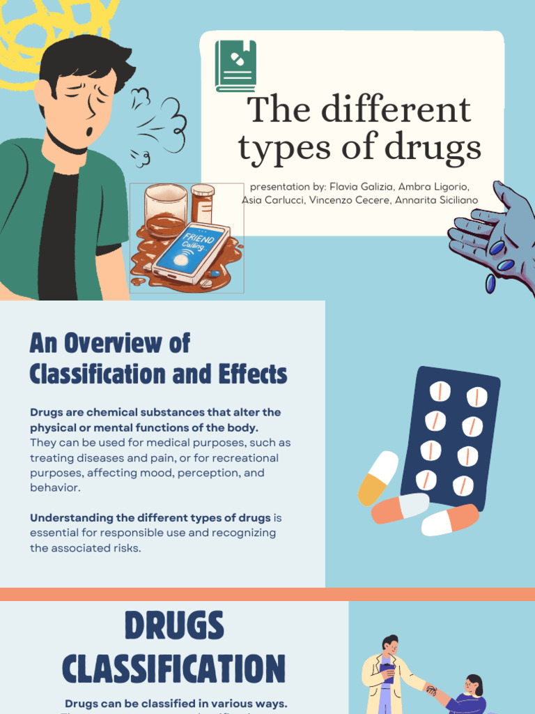Types of Drugs | PDF | Psychoactive Drugs | Stimulant