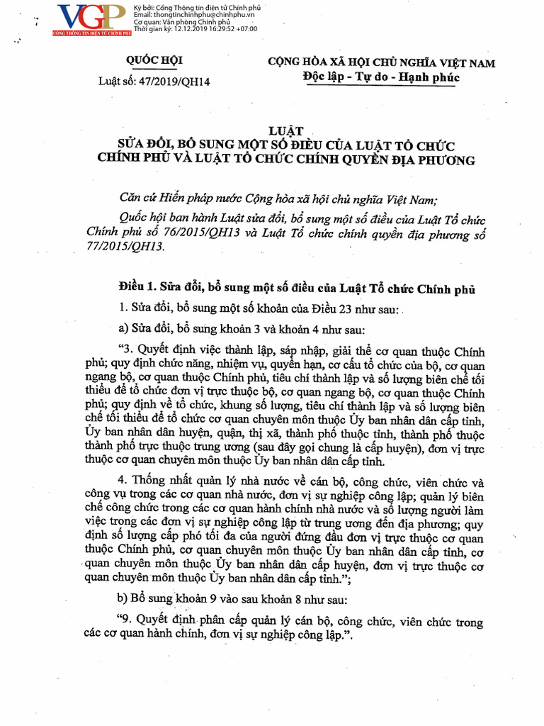 Luat Sua Doi Luat TCCP Va Luat TCCQDP | PDF