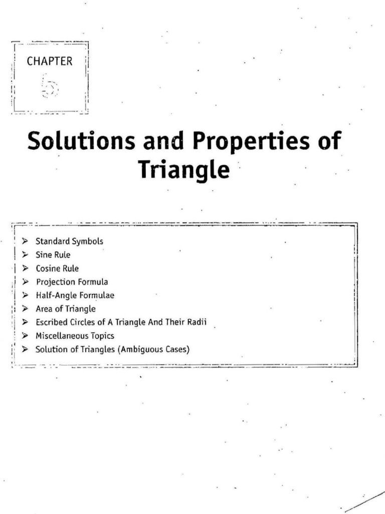 Trianle Solutions | PDF