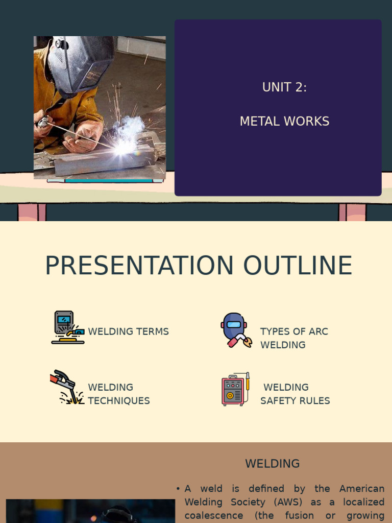 Lesson 2 Metal Works | PDF | Welding | Construction