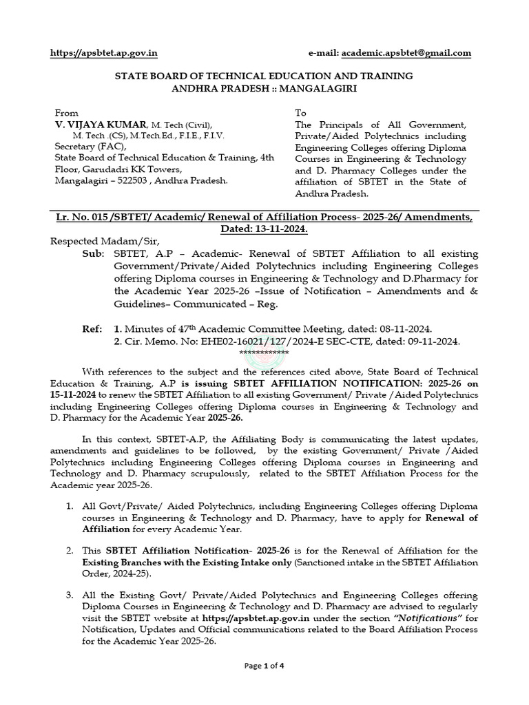 LR Intimation - Renewal Inspections - 2025-26 | PDF | Business ...