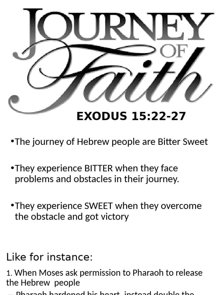 Journey of Faith | PDF