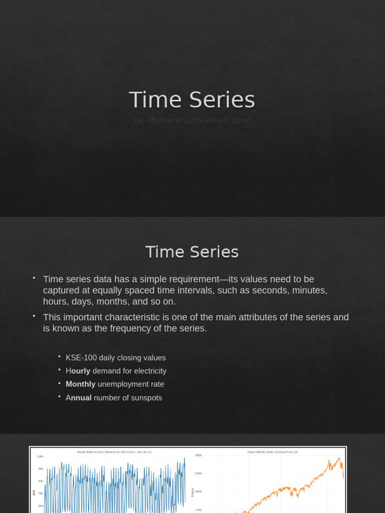 Econ 2 - Time Series | PDF | Time Series | Moving Average