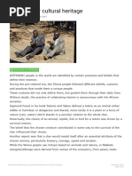 Zimbabwe Totems: A Cultural Guide | PDF