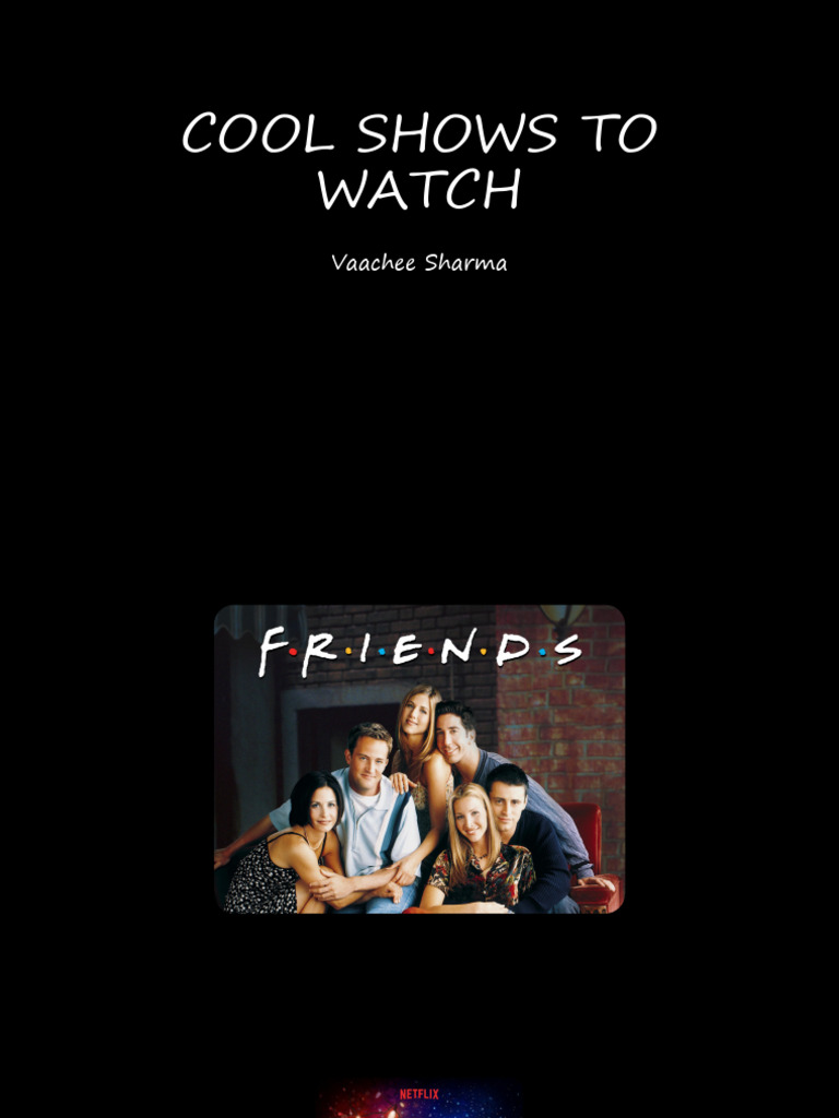 Cool Shows To Watch | PDF