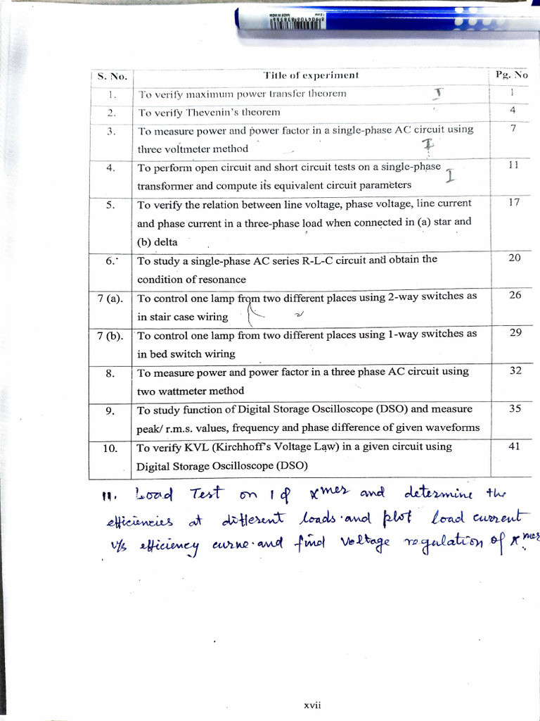 Electrical Lab Work | PDF