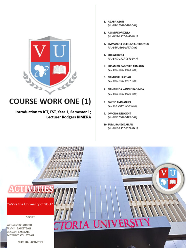 Victoria University Prospectus | PDF | Banks
