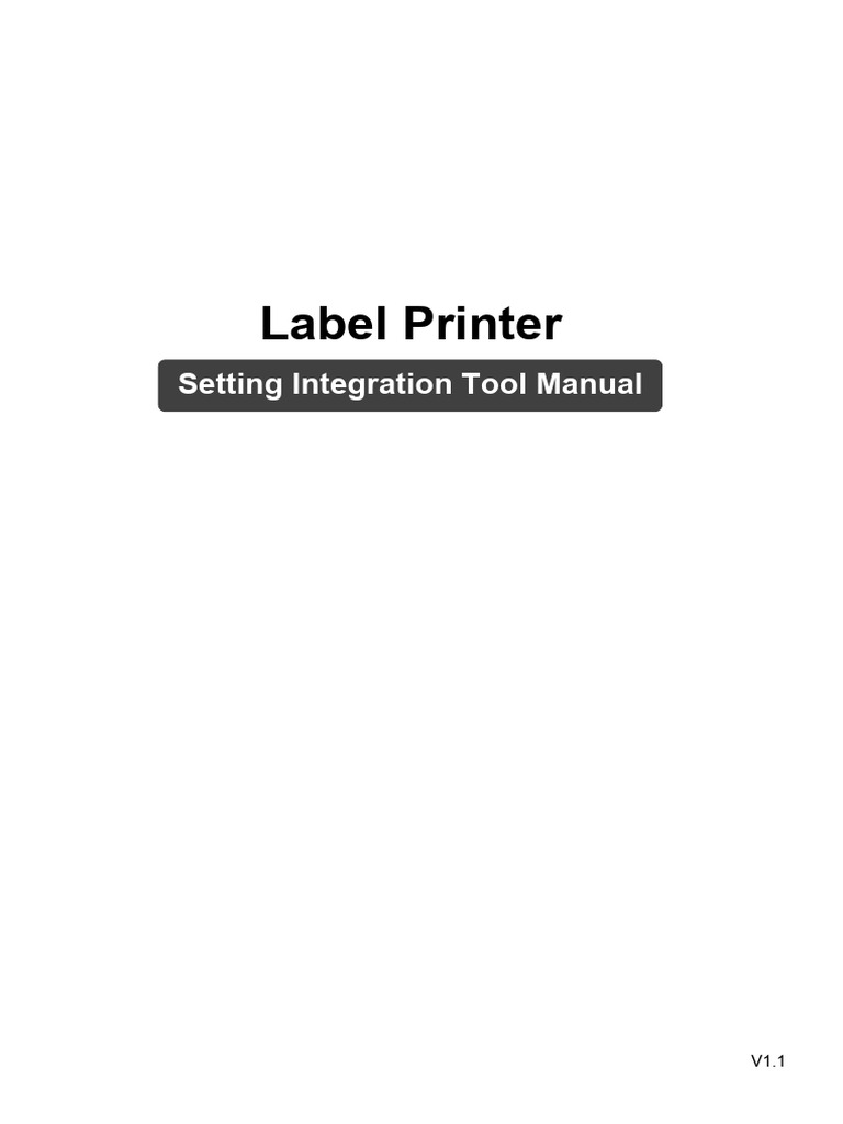 Setting Integration Tool Manual V1.1) | PDF | Wi Fi | Ip Address