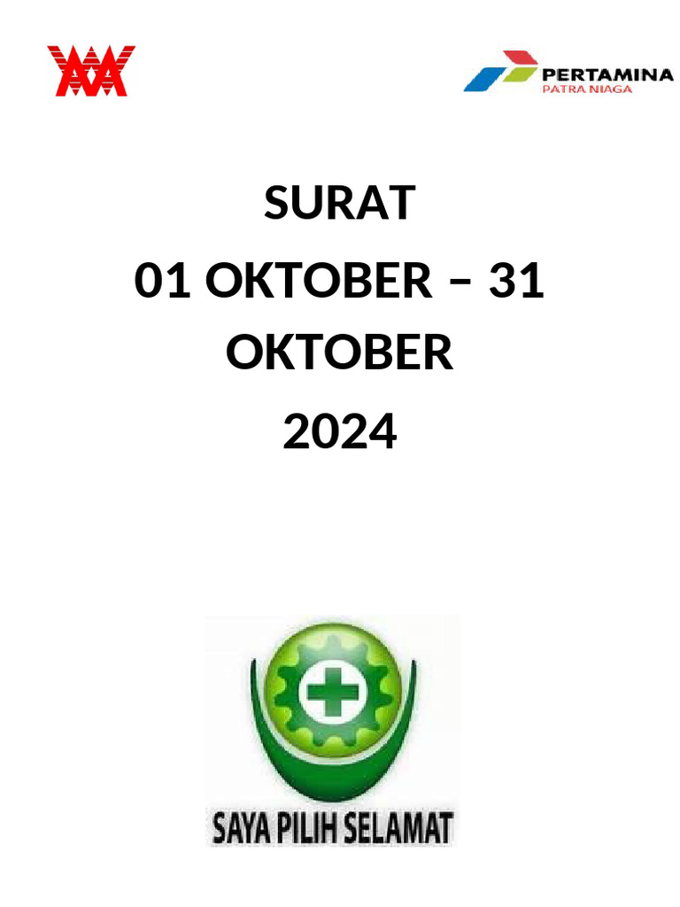 Cover Surat | PDF