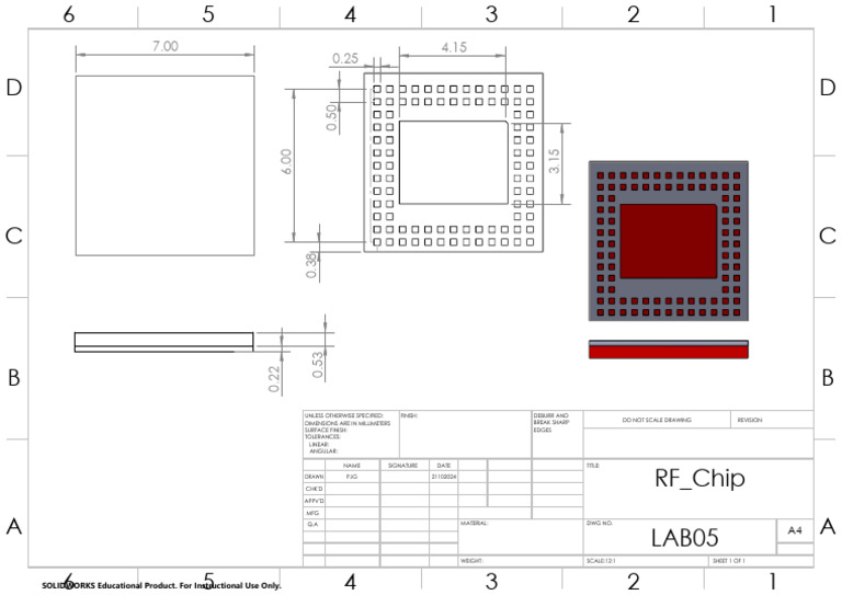 (Cpecad) Panesajanedy Bscpe2b Lab5.2 RF Chip | PDF