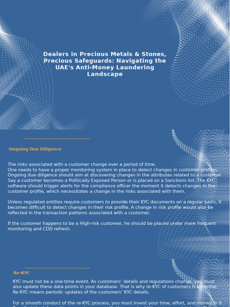 DPMS - Aml PPT 2.4 | PDF | Regulatory Compliance | Business