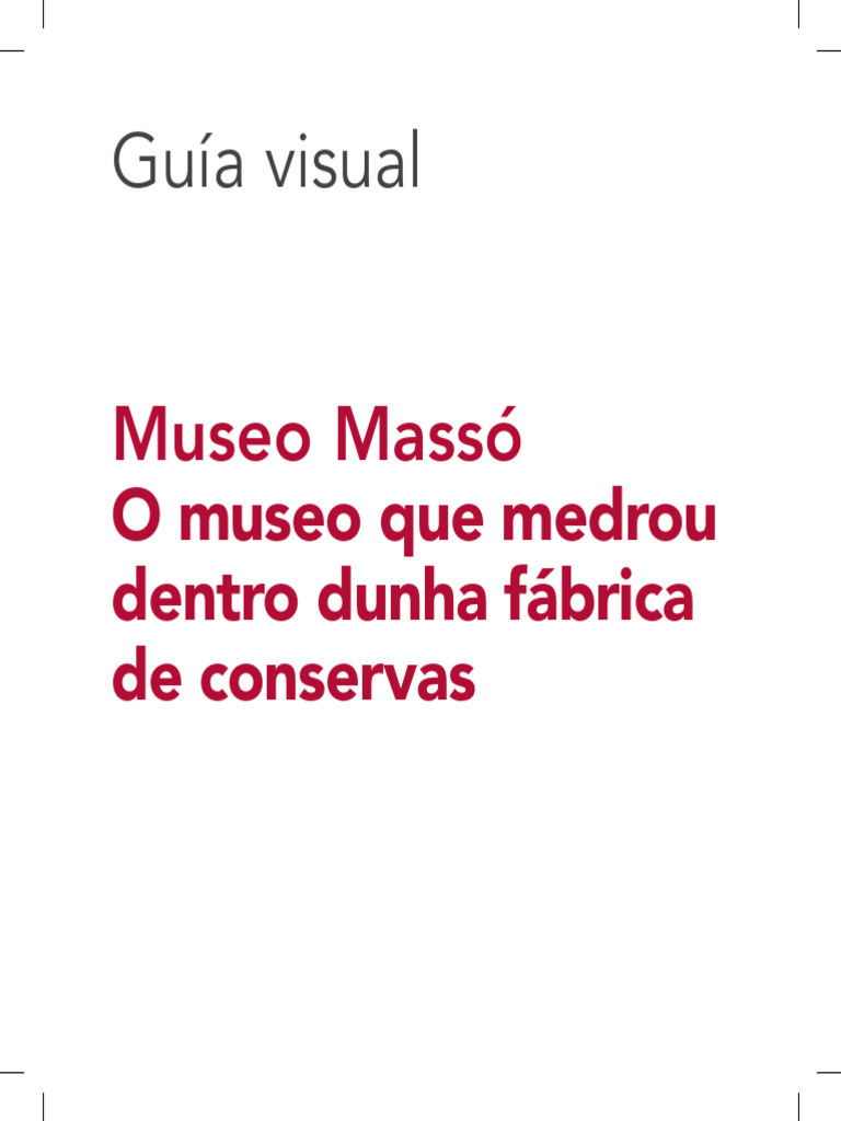 Guia Museo Massó | PDF