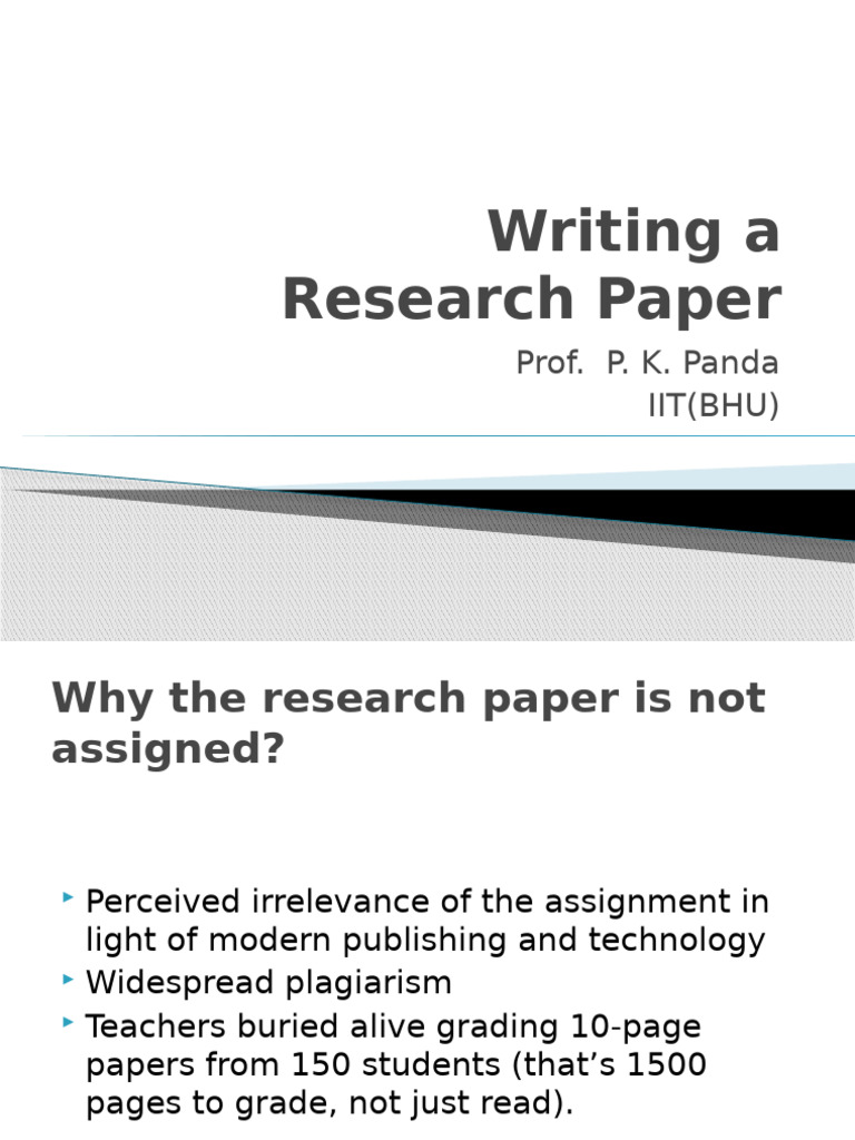 Guide to Writing a Research Paper | PDF | Note (Typography) | Argument