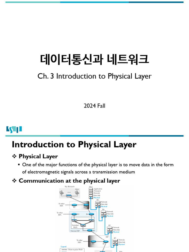 Ch3. Introduction To Physical Layer (Revised) | PDF | Phase (Waves) | Digital Signal