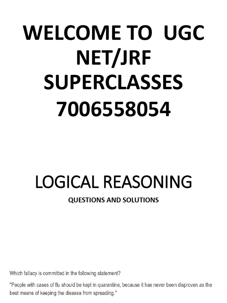 Logical Reasoning Pdf Epistemology Logic