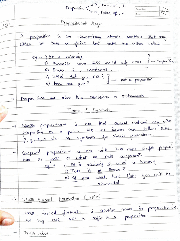 Propositional Logic | PDF