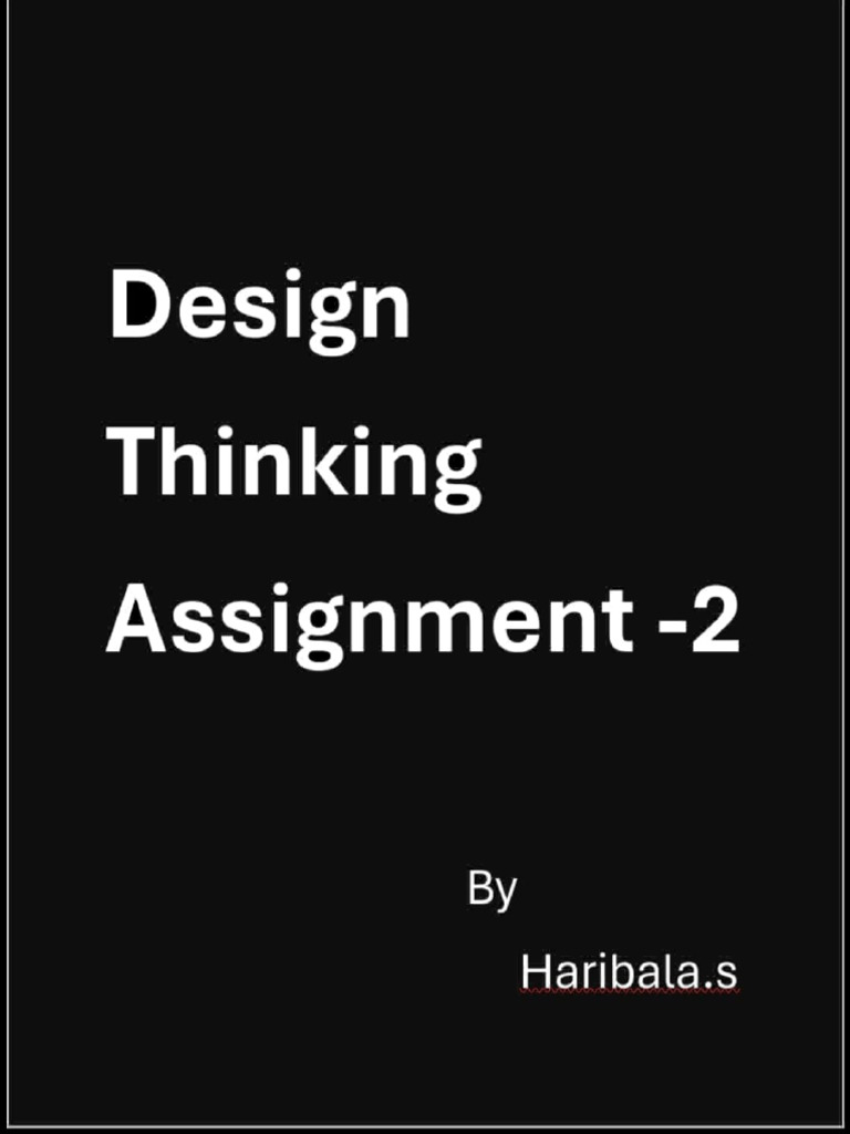 Design Thinking | PDF