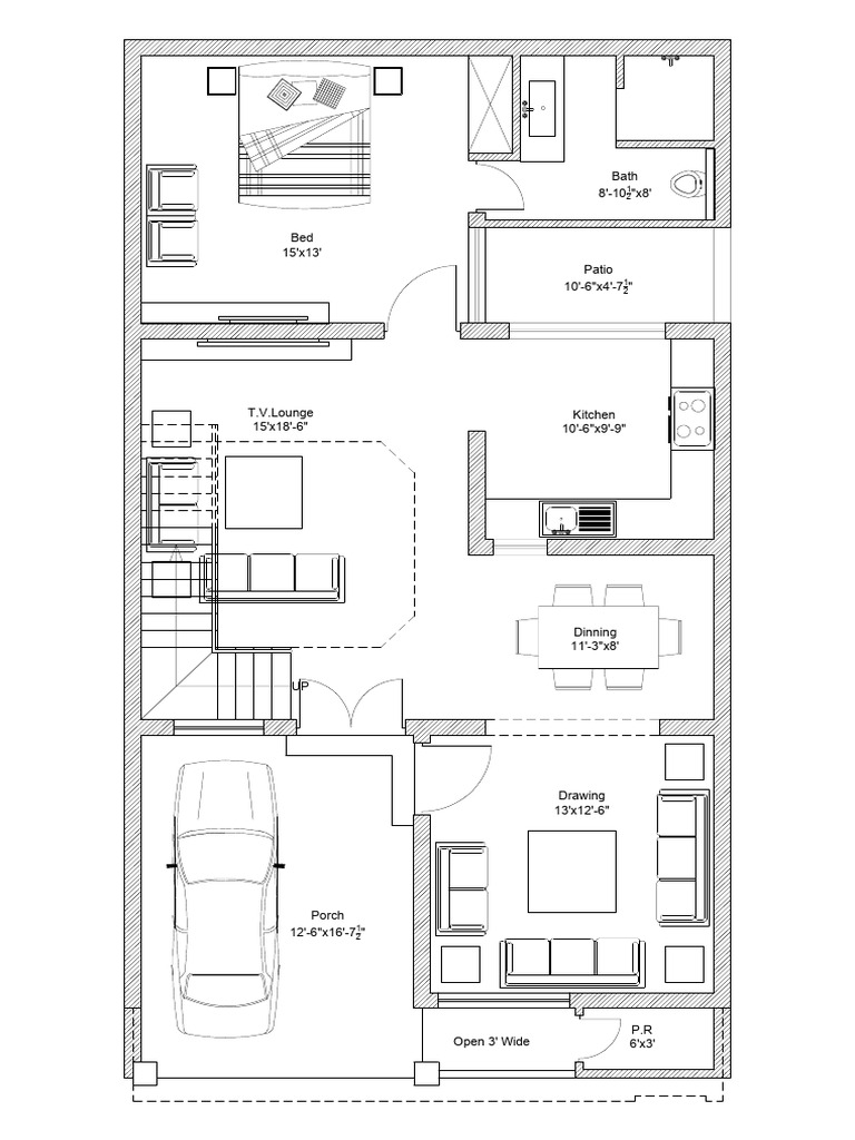 5 Marla Design | PDF